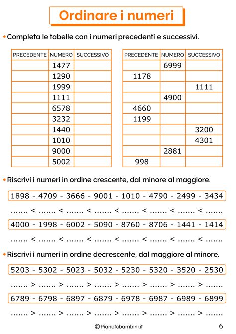 Numero Matematica Classe 3 Maestra Roby