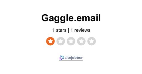 Gaggle Email Reviews 1 Reviews Of Gaggle Email Sitejabber