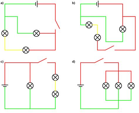 Aufgaben zu elektrischen Schaltungen Lösungen Schulphysikwiki