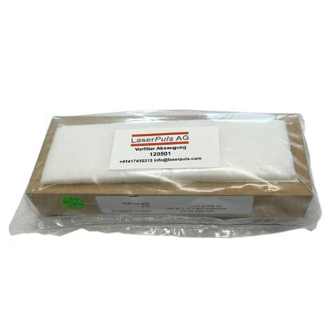 Filter For Tbh Ln 230 Fume Extraction Item No 10013