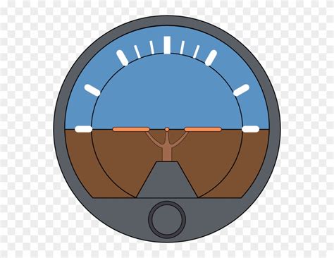 Pointer Index Clip Art At Clker Airplane Attitude Indicator Png