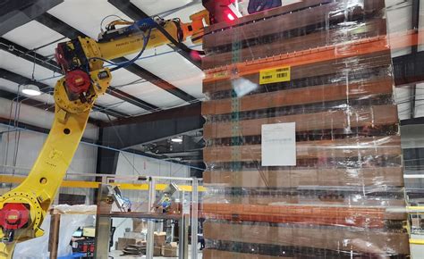 Robotic Bottle Depalletizer Ess Technologies Inc