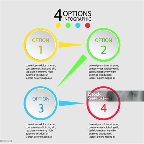 Template Infografis Untuk Ilustrasi Vektor Bisnis Template Untuk