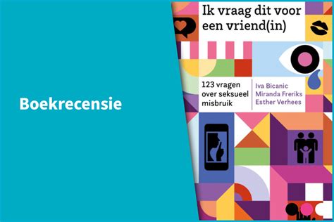 Boekrecensie Ik Vraag Dit Voor Een Vriendin VGCt Kennisnet