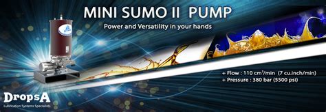 New Mini Sumo Ii Pump For Medium And Large Size Systems Dropsa