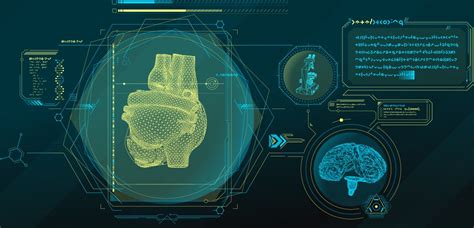 Sci Fi Interface Of Data Decoding Program Vector Image