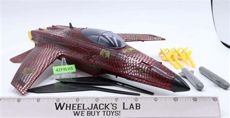 Python Conquest X 30 Jet Gi Joe 1989 Hasbro Action Figure Vehicle