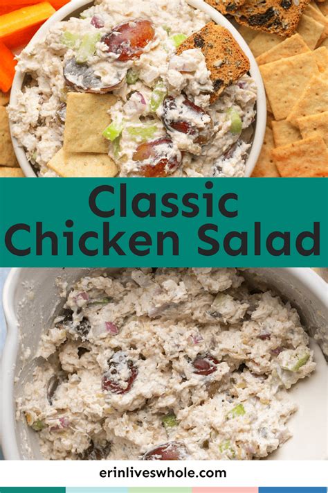 Classic Chicken Salad Recipe Erin Lives Whole