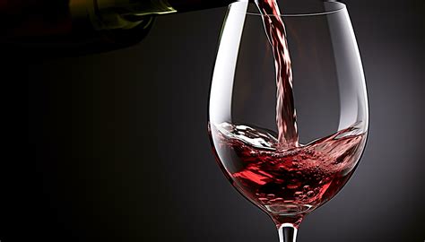 Ai Generated Pouring Wine Into A Glass Celebration Of Luxury