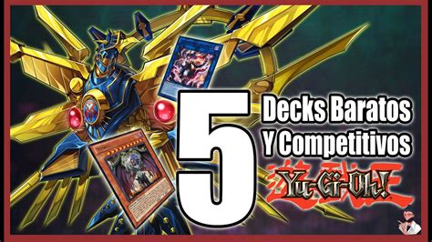 Yu Gi Oh 5 Decks Baratos Y Competitivos En El 2024 YouTube