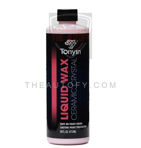 Tonyin Ceramic Crystal Liquid Wax 473ml Theautofycom