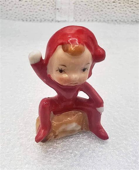 1950s Vintage Retro Mini Pixie Japan Cute Collectible Elf Minature