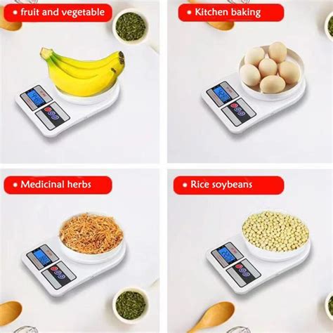 Electronic Kitchen Scale Sf 400 Digital Weighing Scale 5kg Shopee