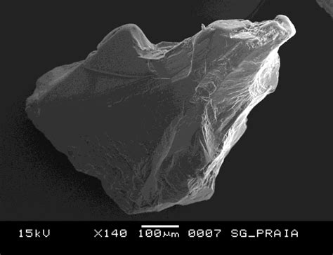 Figure A21 Sem Photo Of Very Angular Grain Sample Sgpraia21