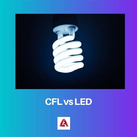 Cfl Vs Led Diferencia Y Comparación