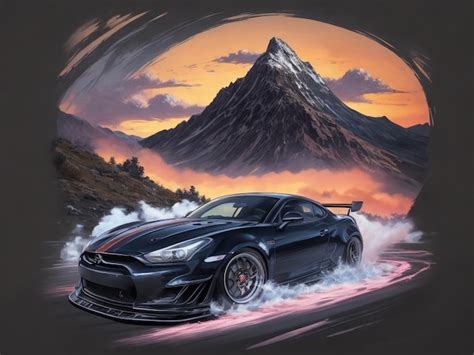 Premium Ai Image Race Car Livery Design Vector