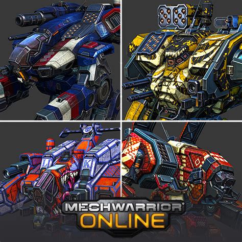Artstation Mechwarrior Online Unseen Pack