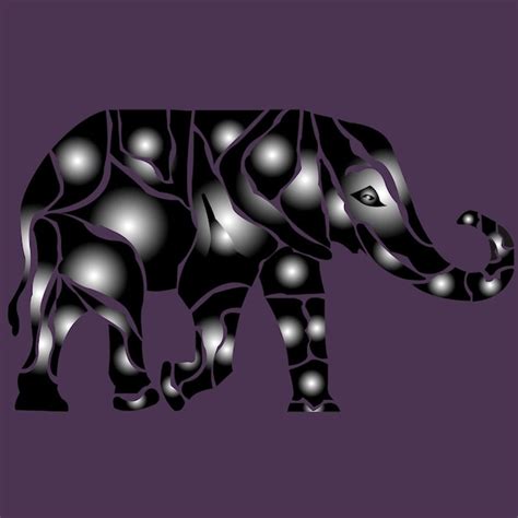 Premium Vector Elephant Vector