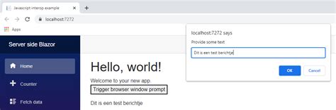 C In De Frontend Bouw Een Web App Met NET Blazor WICONIC