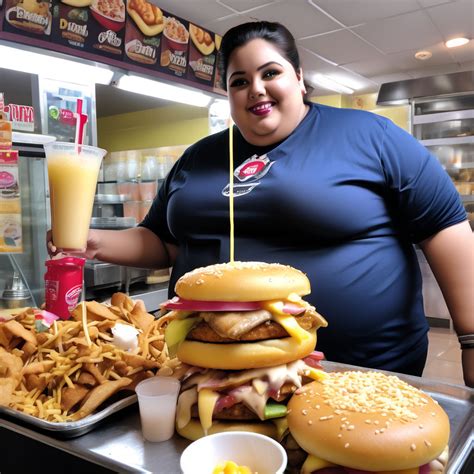 Ssbbw Sexy Arabe Mange Des Tacos Des Pizza Des Burger Du For By Cr7