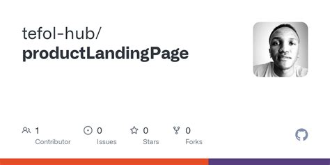 Github Tefol Hub Productlandingpage