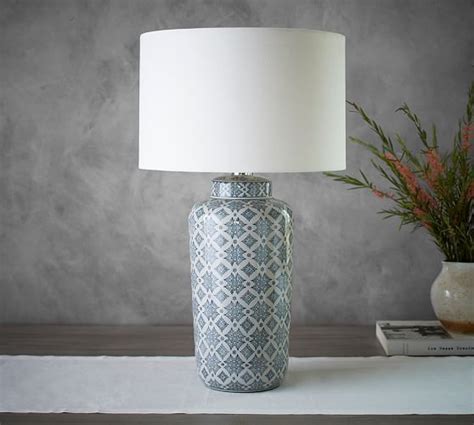 Langley Ceramic Pattern Lamp 22 Lamp Ceramic Table Lamps Unique