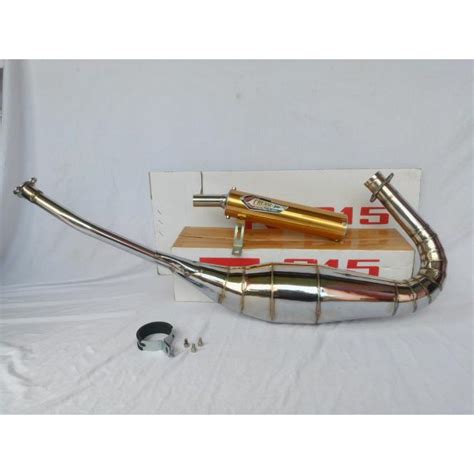 Jual Knalpot New Creampie Gold Type Zz1 Full Set Ninja 150 R RR SS