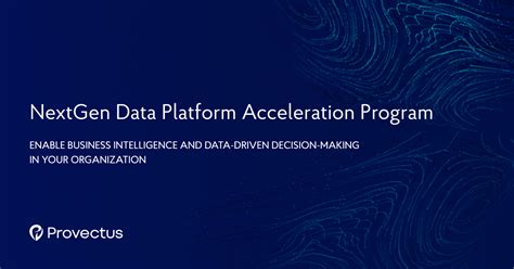 NextGen Data Platform Acceleration Program