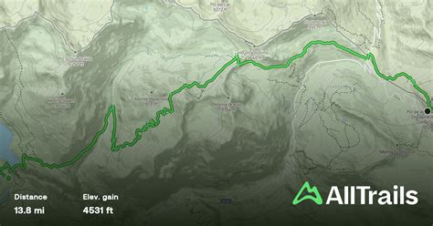 Alta Via Dellortles Segment 7 Lake Cancano Stelvio Pass Lombardy