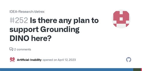 Is There Any Plan To Support Grounding DINO Here Issue IDEA Research Detrex GitHub