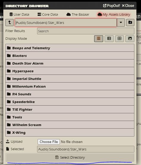Soundboard Not Finding Folder In The Forge On The New Version · Issue