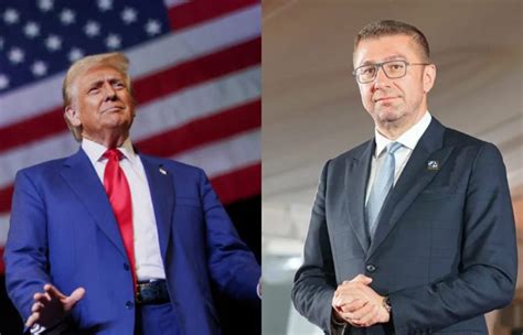 Премиерот Hristijan Mickoski кој е Вмро Дпмне Карпош