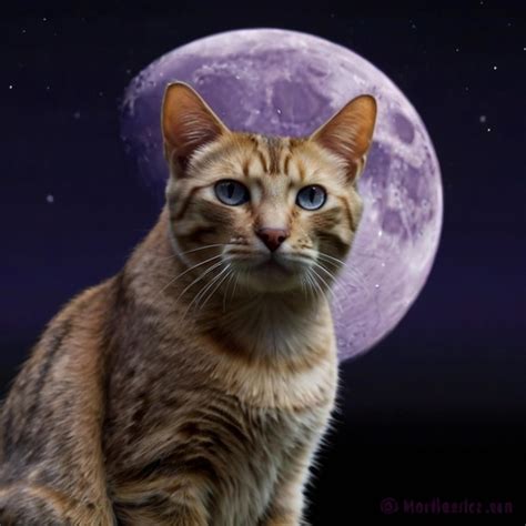 Limage Dune Petite Chatte Vecteur Premium
