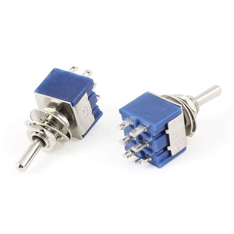 3 49 Metal Toggle Switch Dpdt 6 Pin Tinkersphere