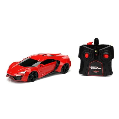 Vehículo Rápido Y Furioso Rc Escala 116 Rojo Walmart