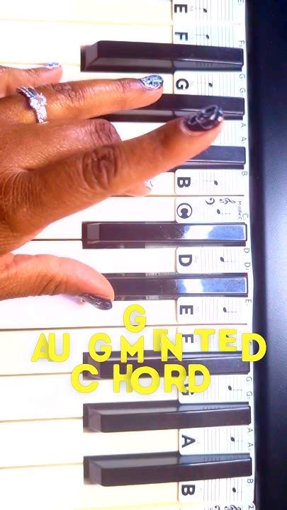 How To Play The G Augmented Chord Youtube