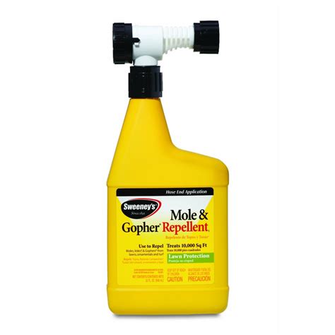 Sweeney Mole And Gopher Repellent Spray Free Shipping