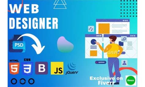 Convert Psd To Html Design A Bootstrap Responsive Website By