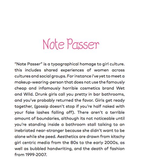 Note Passer On Behance