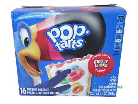 Review Limited Edition Froot Loops Pop Tarts The Impulsive Buy