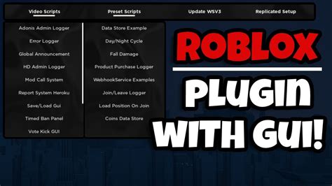 How To Make A Gui Plugin In Roblox Tutorial Youtube