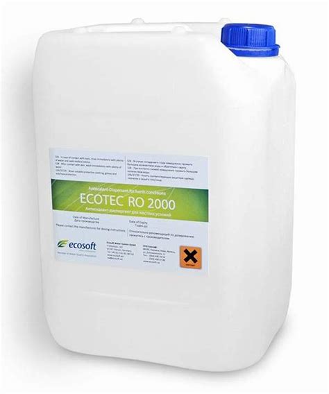 Антискалант Ecosoft Ecotec Ro 2000 для осмотических установок