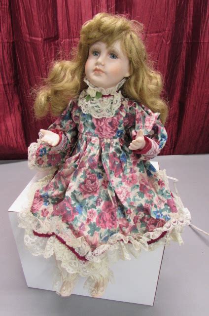 Lot Detail Animated Porcelain Doll And More