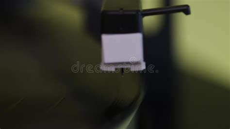 Turn Table With The Spinning Vinil Disc Stock Footage Video Of Analog Musical 257294582