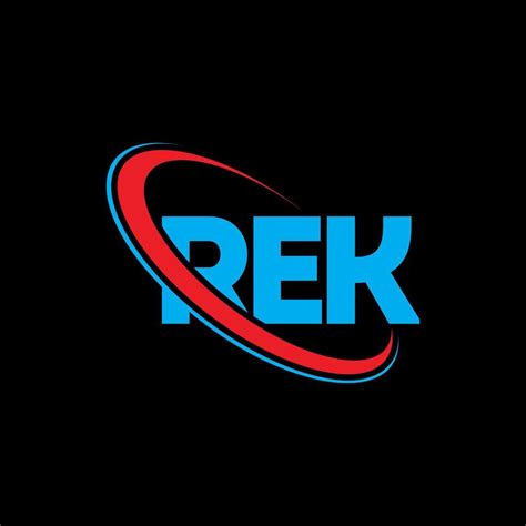 Logotipo De Rek Carta Rek Diseño Del Logotipo De La Letra Rek