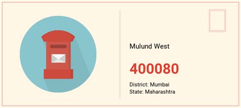 Mulund West Pin Code District Mumbai Maharashtra