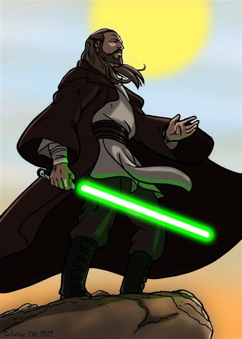 Qui Gon Jinn Vs Count Dooku Star Wars Amino