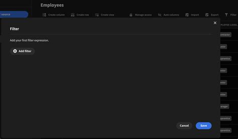 Dynamic Filter