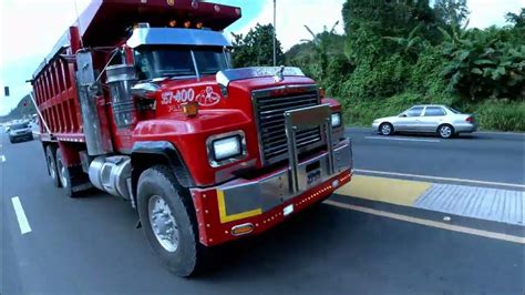 Del Truck Show Al Trabajo Mack 1994 Camiones Puerto Rico Youtube