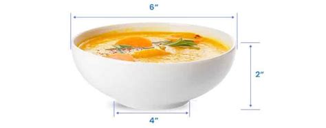 Bowl Sizes Standard Measurements And Sizing Chart